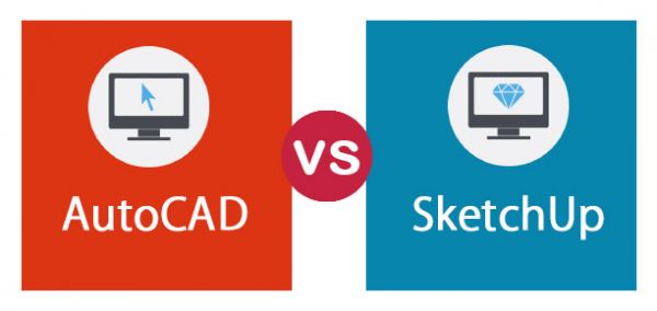 Difference between AutoCAD and Sketchup - diff.wiki